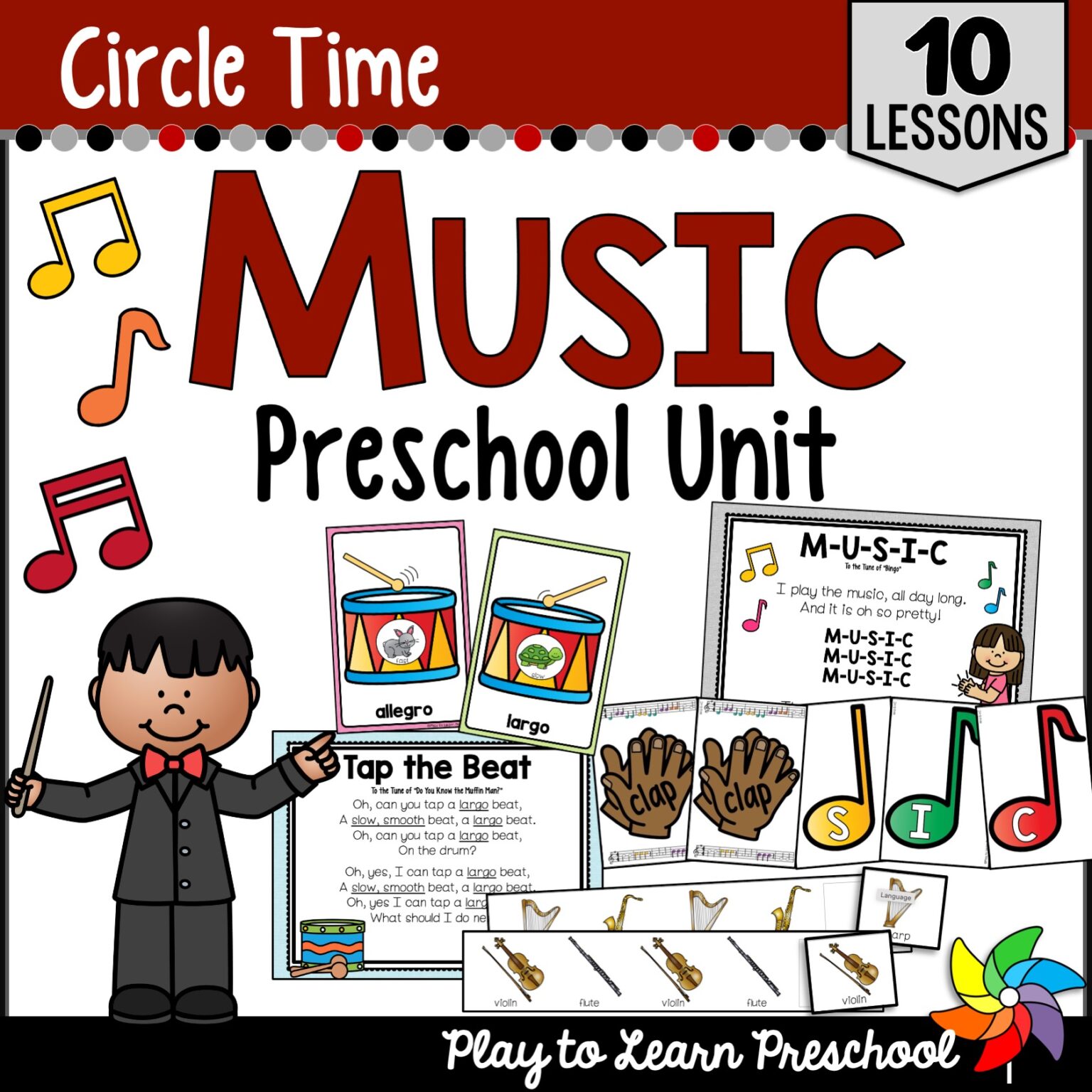 Music Unit - Play to Learn Preschool