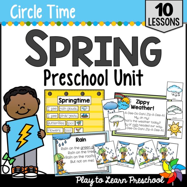 Spring Circle Time Activities - Play to Learn Preschool