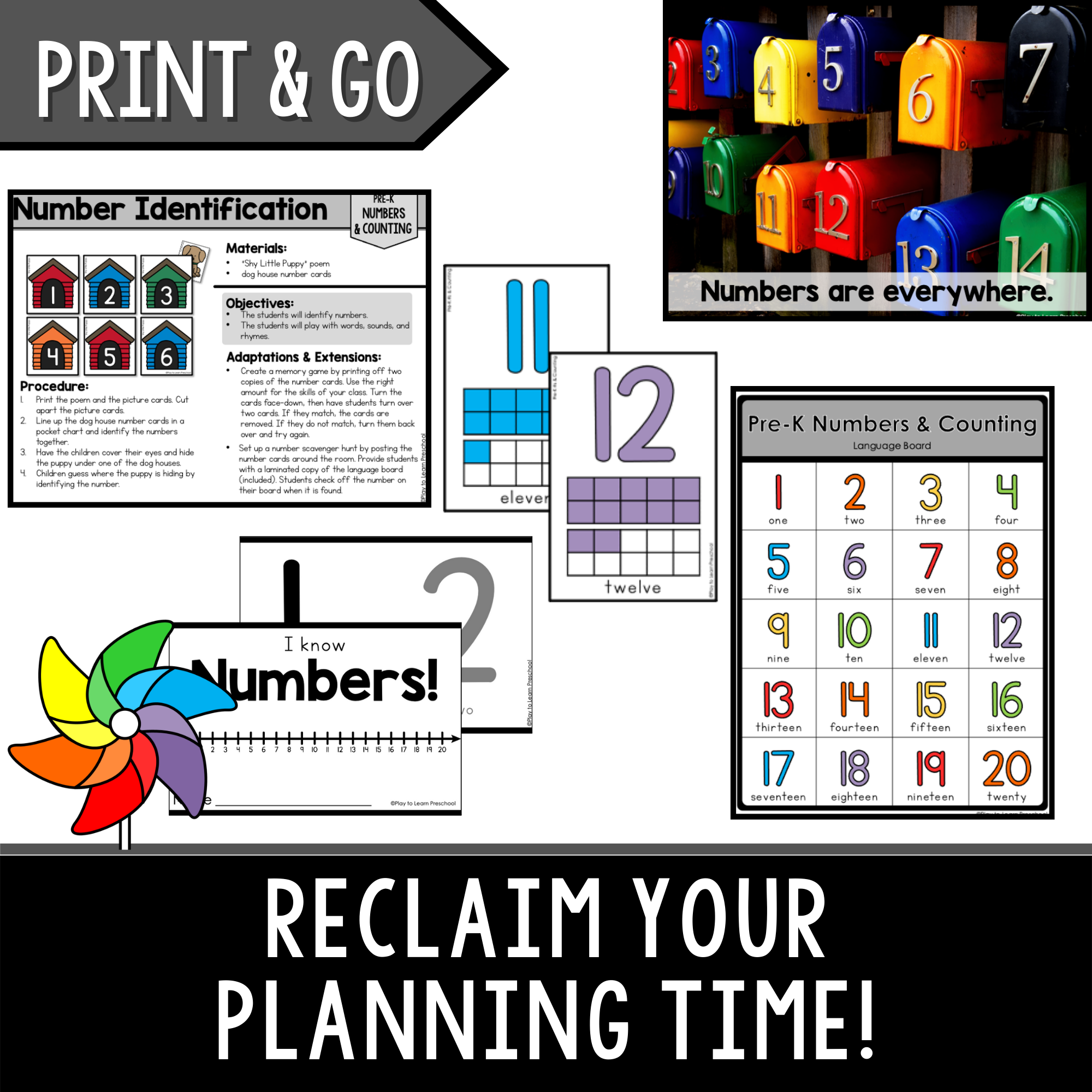 PreK Numbers 2 - Play to Learn Preschool