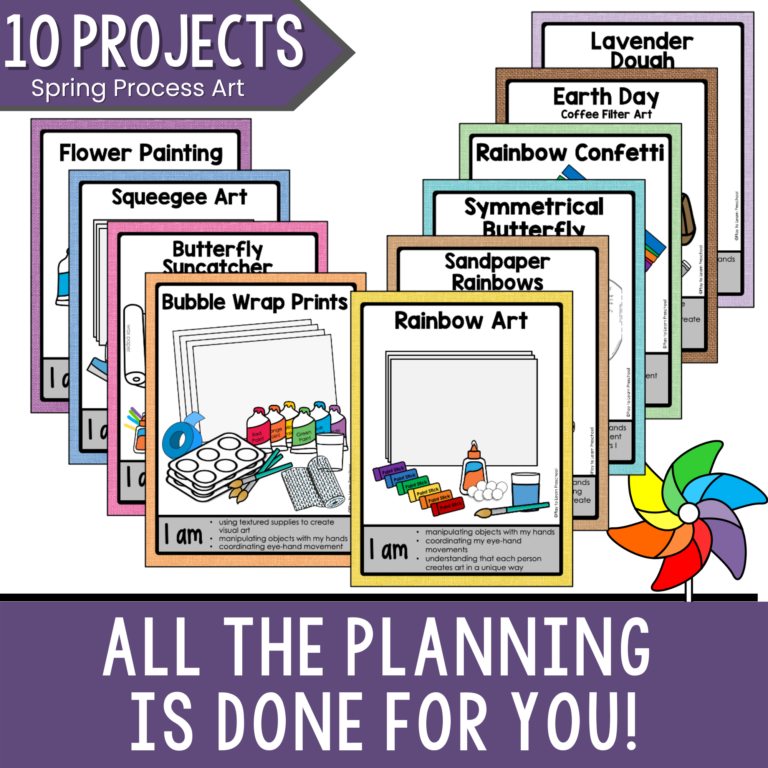 Spring Arts & Crafts Projects - Spring Process Art Ideas for ...