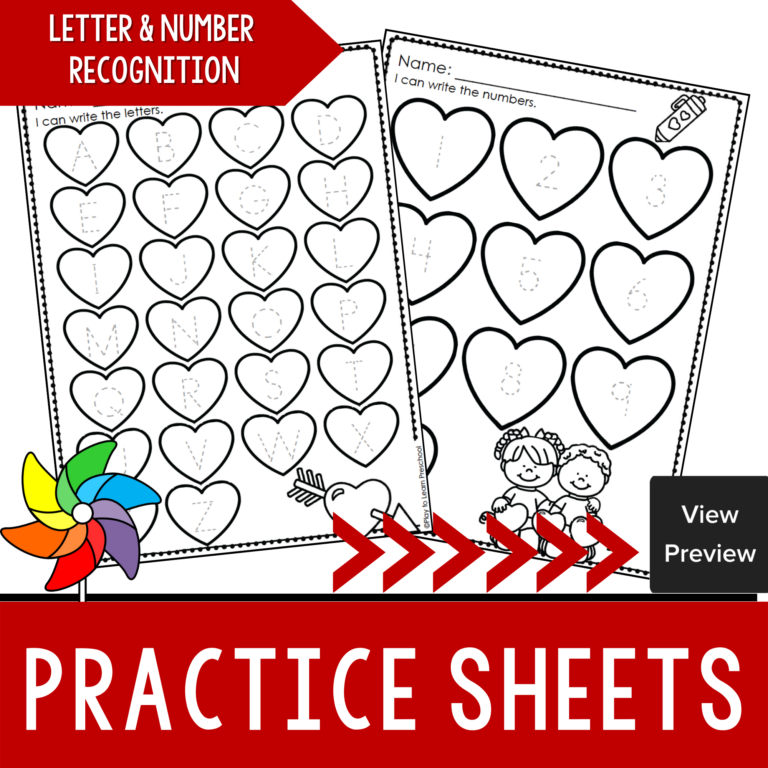 Valentine's Tracing Cards Thumb3 - Play to Learn Preschool