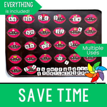 Dental Health Beginning Sounds Thumbs 2 - Play to Learn Preschool