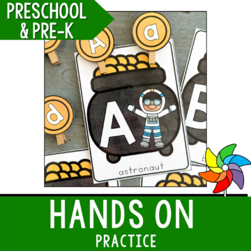 St. Patrick's Day March Preschool Beginning Sounds Letter Matching ...