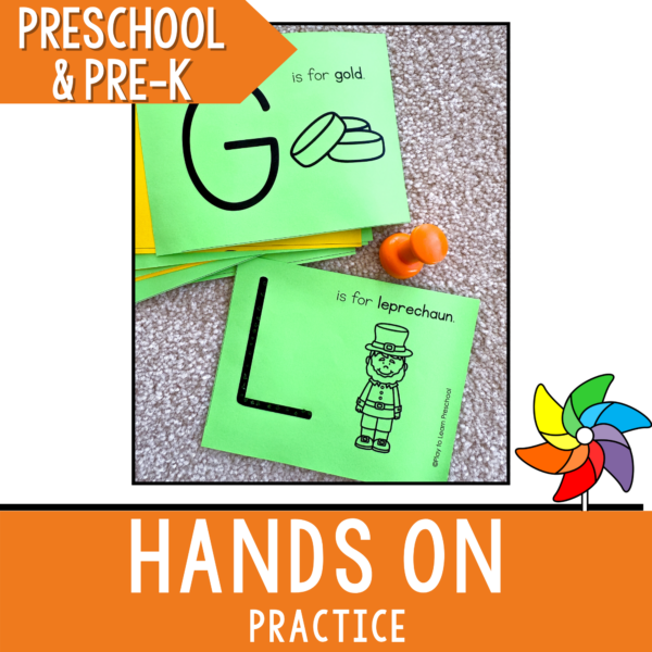 Preschool St. Patrick’s Day Push Pin Activity Fine Motor & Pre-Writing ...