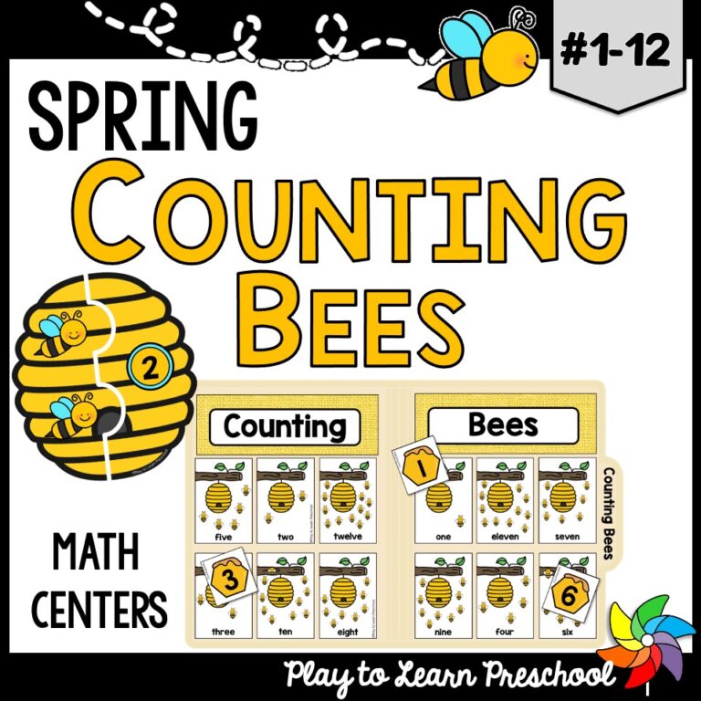 Bee Activities for Preschoolers - Play to Learn Preschool