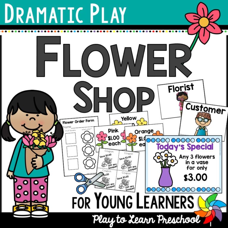 Flower Shop Dramatic Play Center