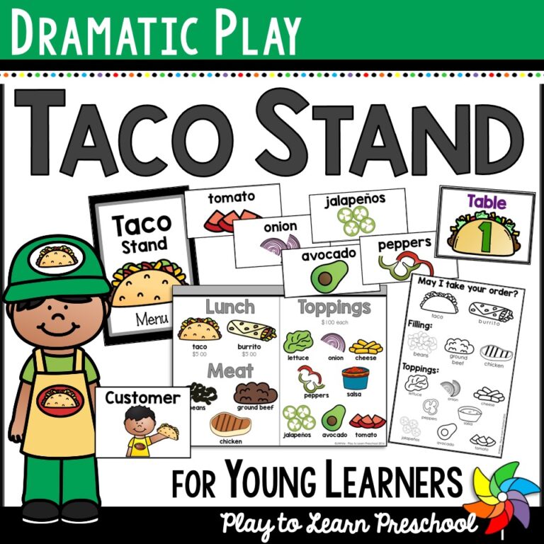 Taco Dramatic Play: A Spicy Restaurant Center