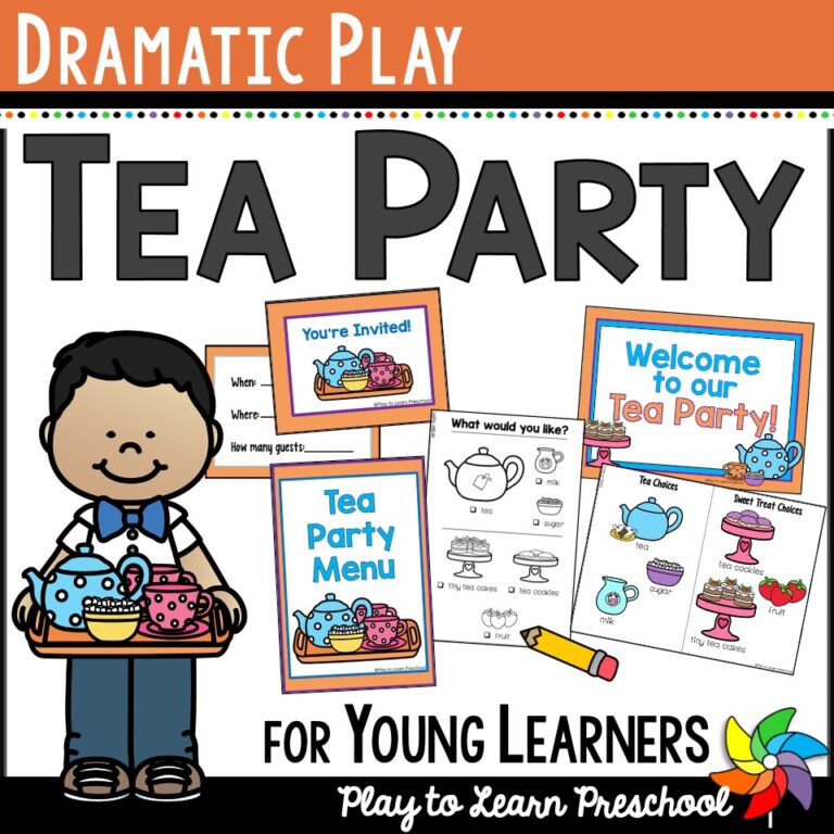 Tea Party Dramatic Play Center