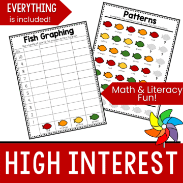 Goldfish Counting and Graphing Activities for Preschool Hands On Math ...