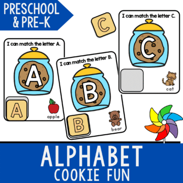 Alphabet Cookie Fun Pack for Preschool Letter Recognition and Counting ...
