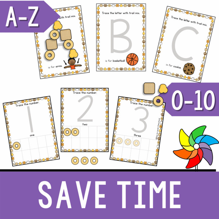 Friendship Mix Fun Pack Preschool Snack Math and Literacy Activities ...