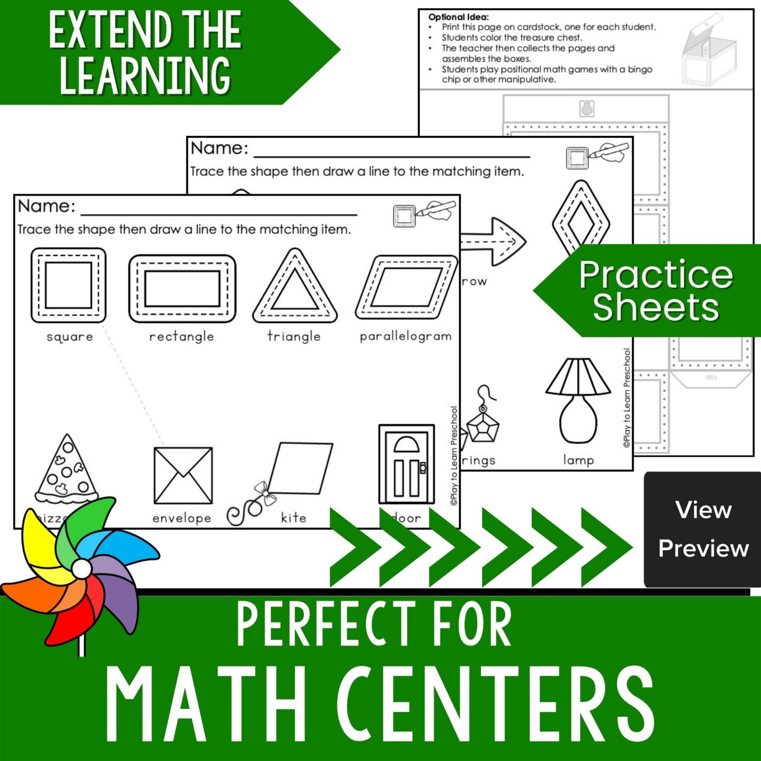 Leprechaun Games for Preschool St Patricks Day Math and STEM Centers ...